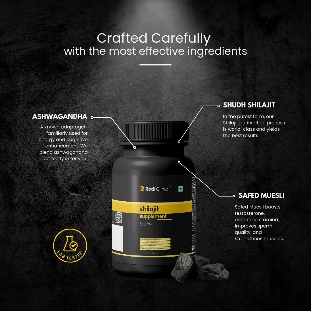 Shilajit - Natural Energy and Vitality - RediClinic