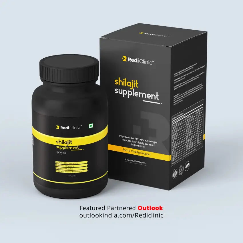 Shudh Shilajit Capsules By Rediclinic - Most Powerful Shilajit In India ...
